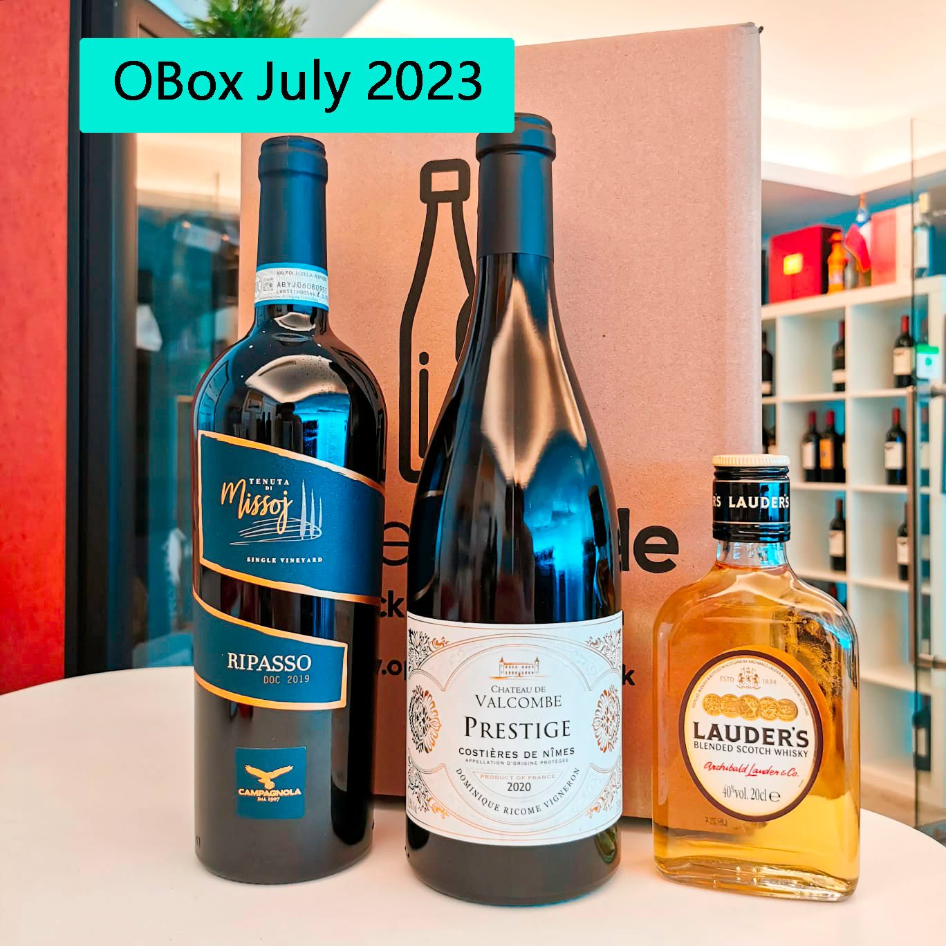 July 2023's Obox – Open Bottle
