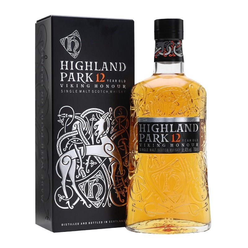 Highland Park 12 Years Old Single Malt Scotch Whisky – Open Bottle