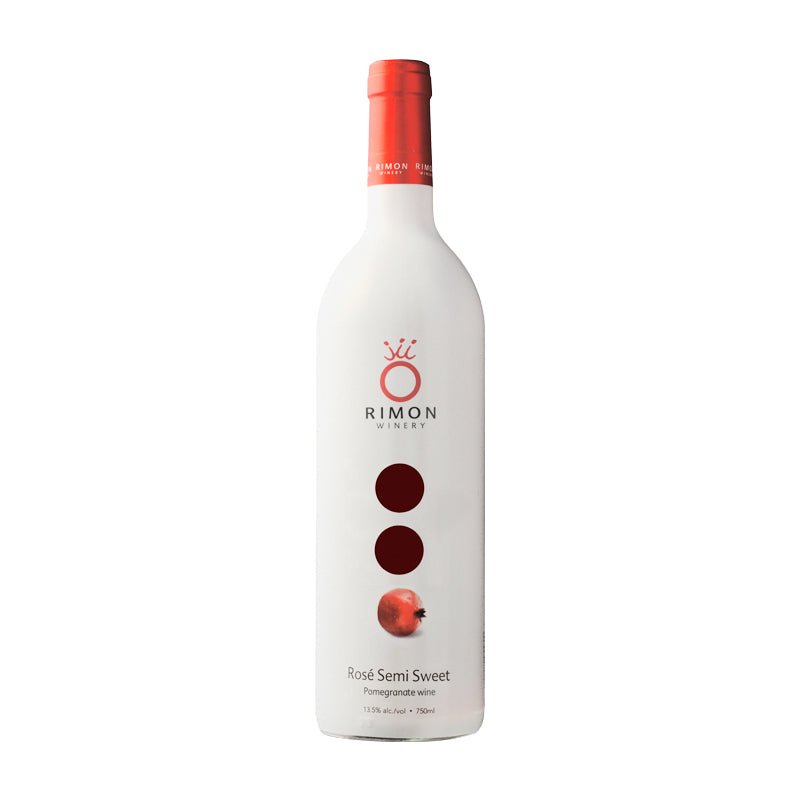 Rimon Semi Sweet Pomegranate Rosé – Open Bottle